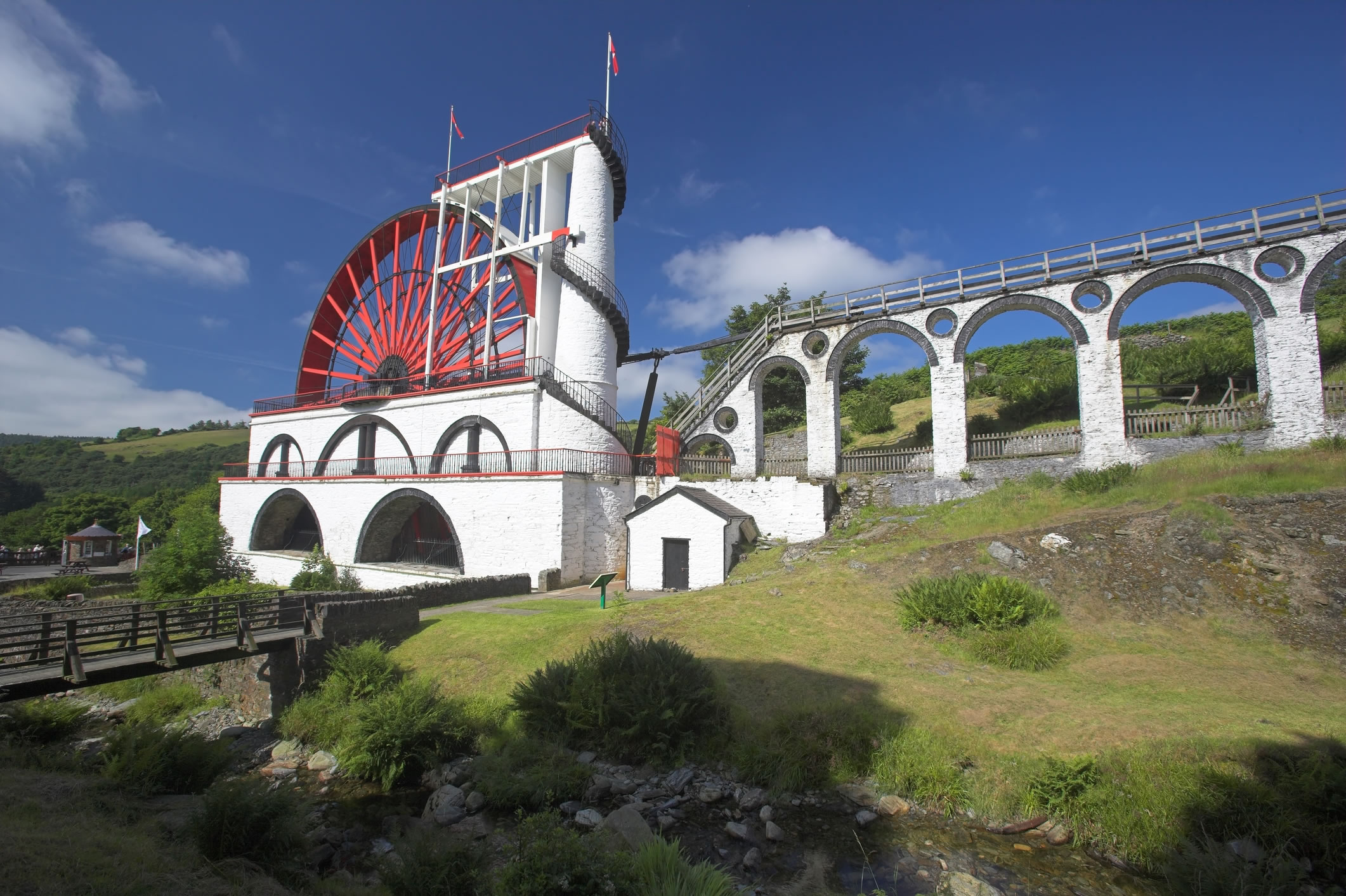 The Isle of Man Laxey Wheel - Isle of Man Beds